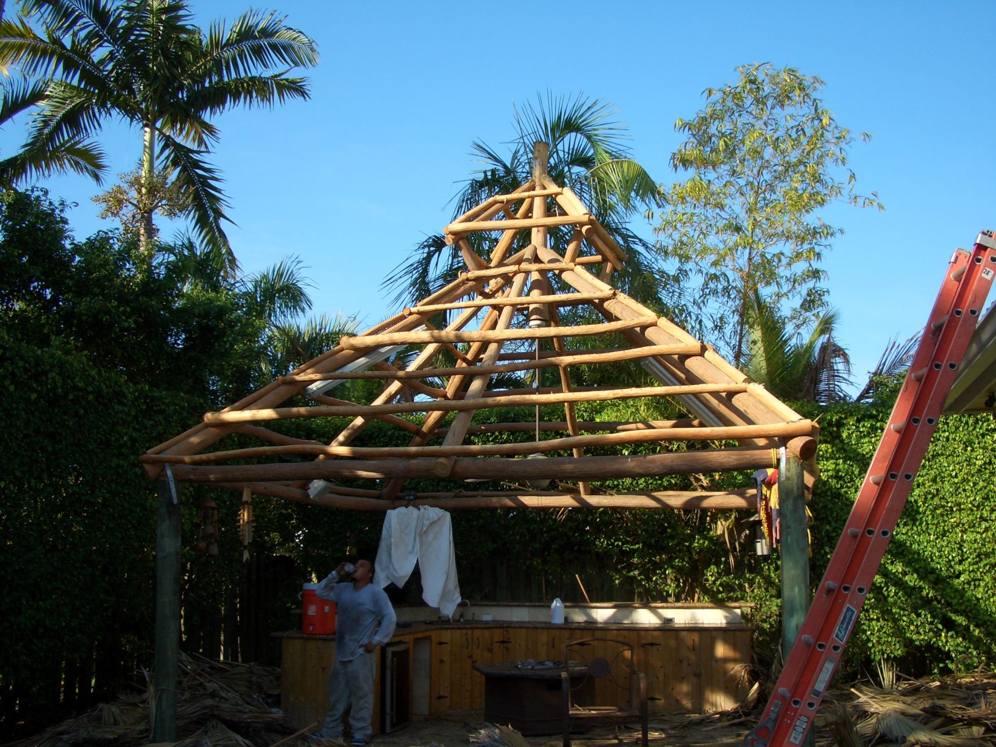 South Florida Commercial & Residential Tiki Huts | Dan the Tiki Hut Man